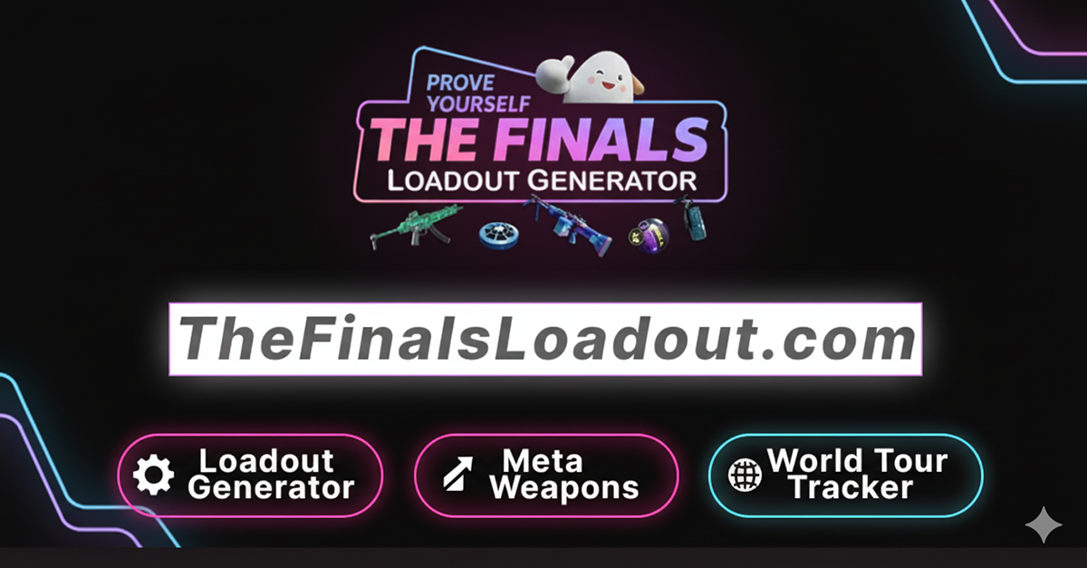 The Finals BEST Random Loadout Generator | Fun & Unique Loadouts